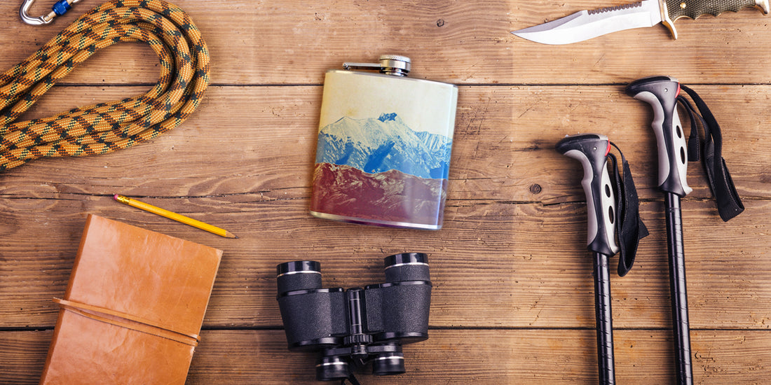 Liquid Courage Flasks - Life Takes Courage, Drink Up.