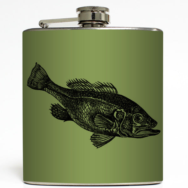 Fishing Flask - 6 oz Stainless Steel - Liquid Courage - Liquid Courage ...