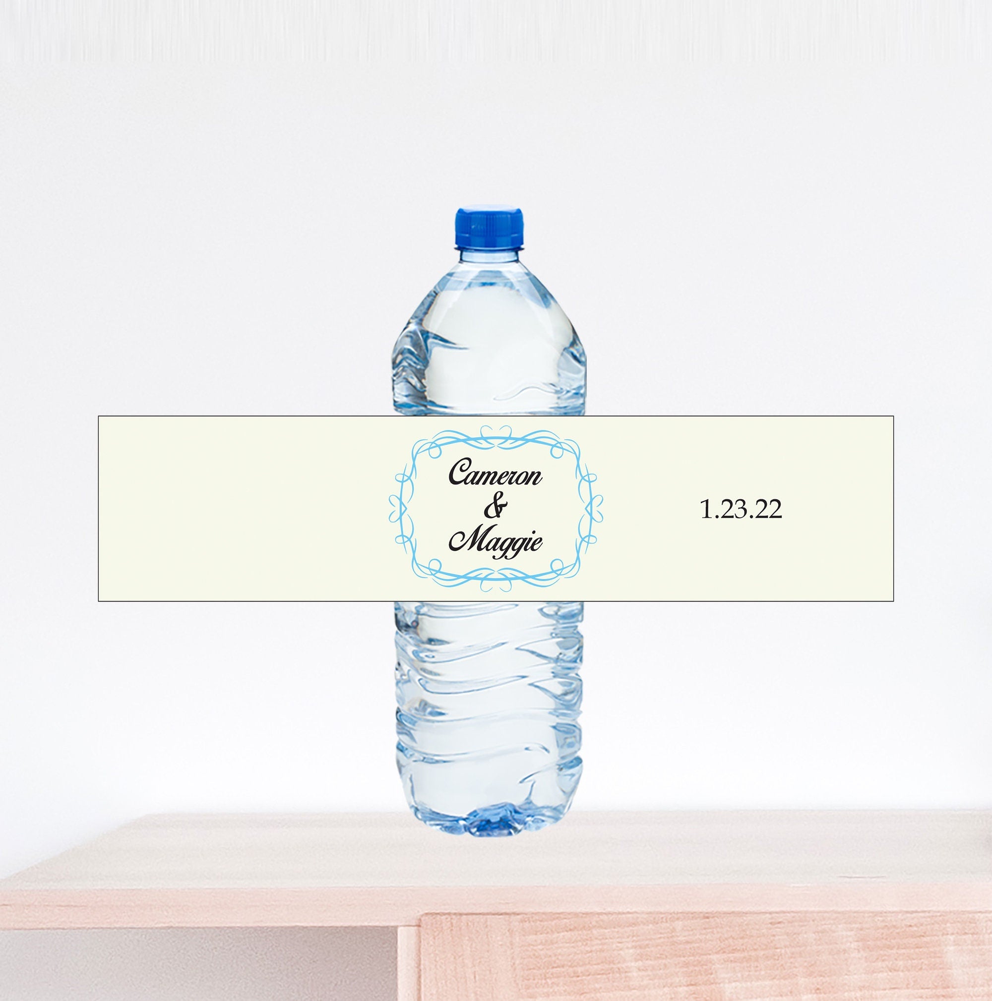 Water Bottle Label Design